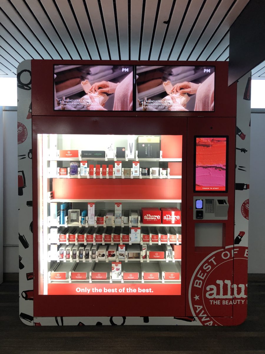 Airport Beauty Vending Machines: Get Pretty on The Fly